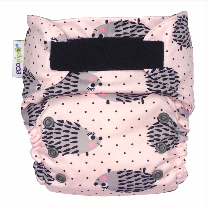 Ecopipo Onesize Pocket Nappy G3: Hedgehogs