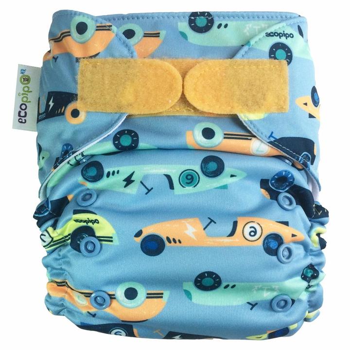 Ecopipo Onesize Pocket Nappy G3: Racing Cars