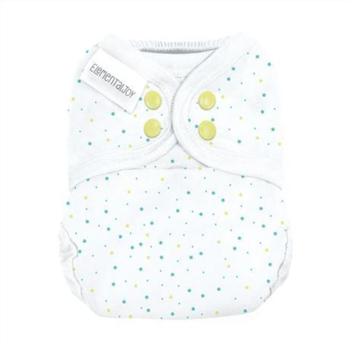 NEW! Bumgenius Elemental Joy Nappy Wrap: Jolly Dot