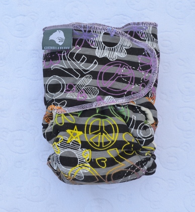 EconO2 Onesize Fitted Nappy: Gizzy